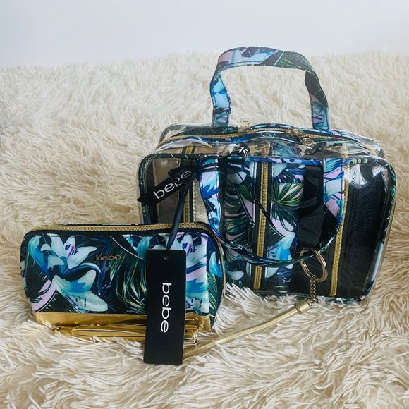 bebe | Bags | Bebe 4pc Weekender Set Bebe Pencil Case | Poshmark